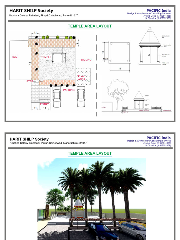 HS Temple Design | PDF | Temple | Architectural Design