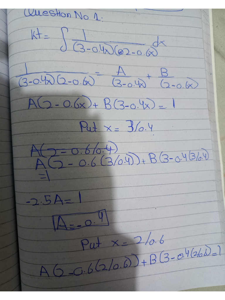 Cal. Assignment. 3 | PDF