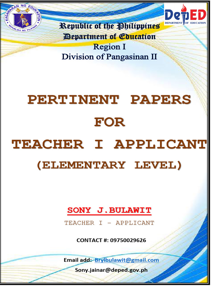 Cover Page Bulawit | PDF