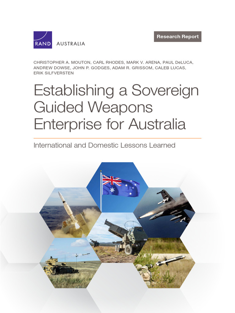 Aus Missles RAND - RRA1710-1 | PDF | Australian Defence Force | Military