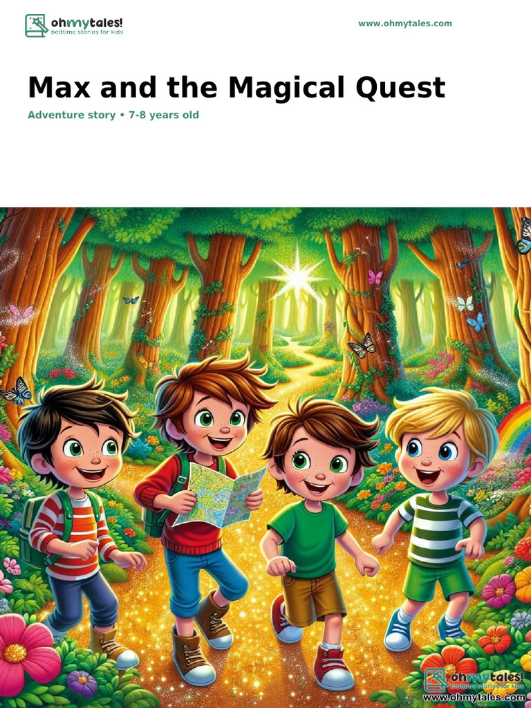 Max's Magical Adventure Quest | PDF
