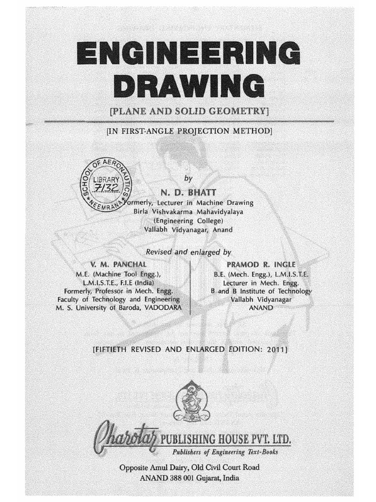 Engineering Drawing by ND Bhatt | PDF