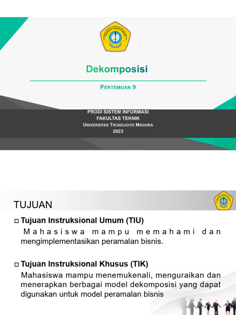 Pertemuan 9 - Dekomposisi | PDF