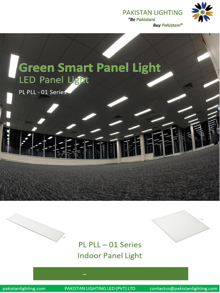 Green Smart Panel LED Panel Light PL PLL - 01 Series 18W 30W 36W 40W ...