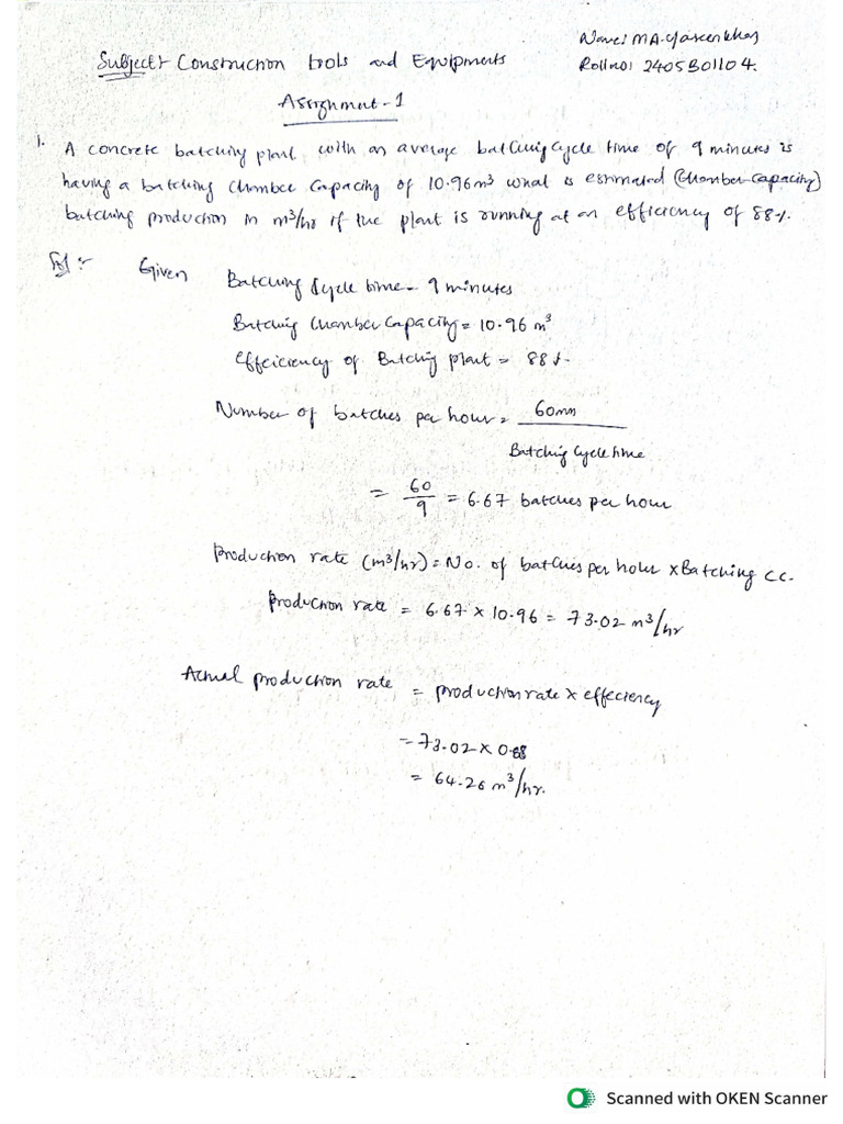 CTM Assignment 1 | PDF