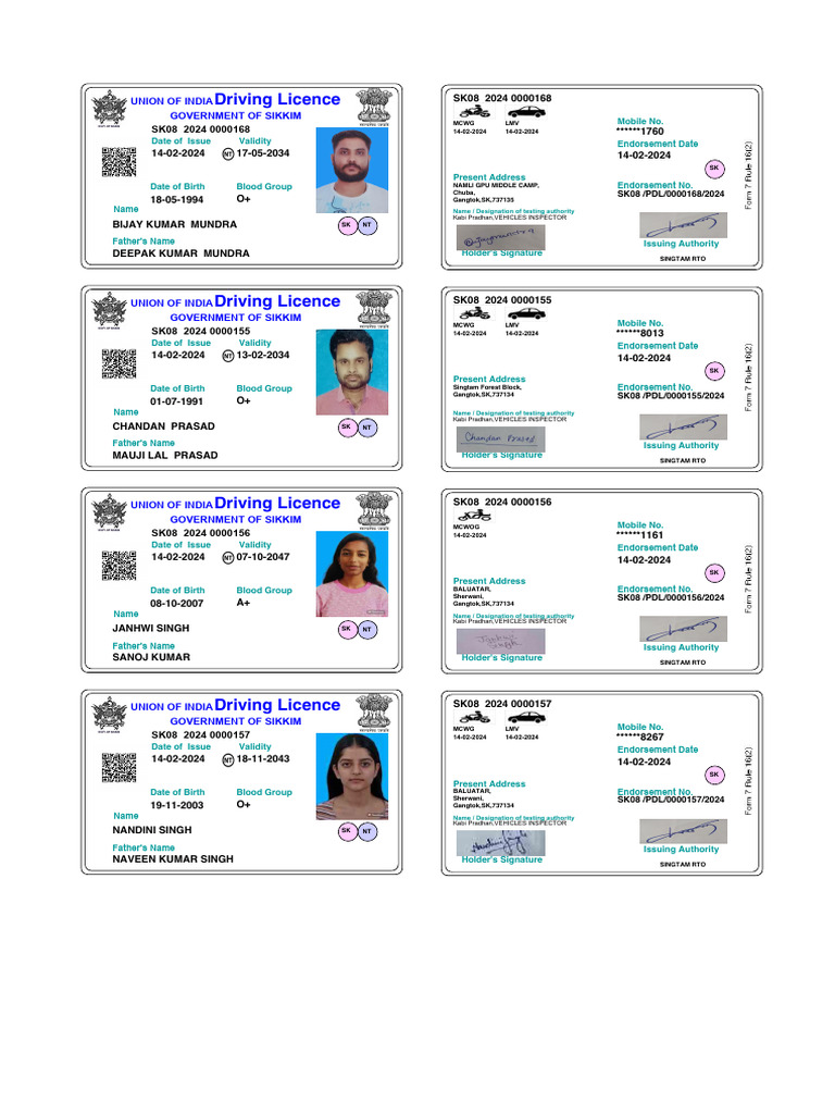 Screenshot 2024-02-24 at 1.36.54 PM | PDF | Driver's License | Vehicle Operation