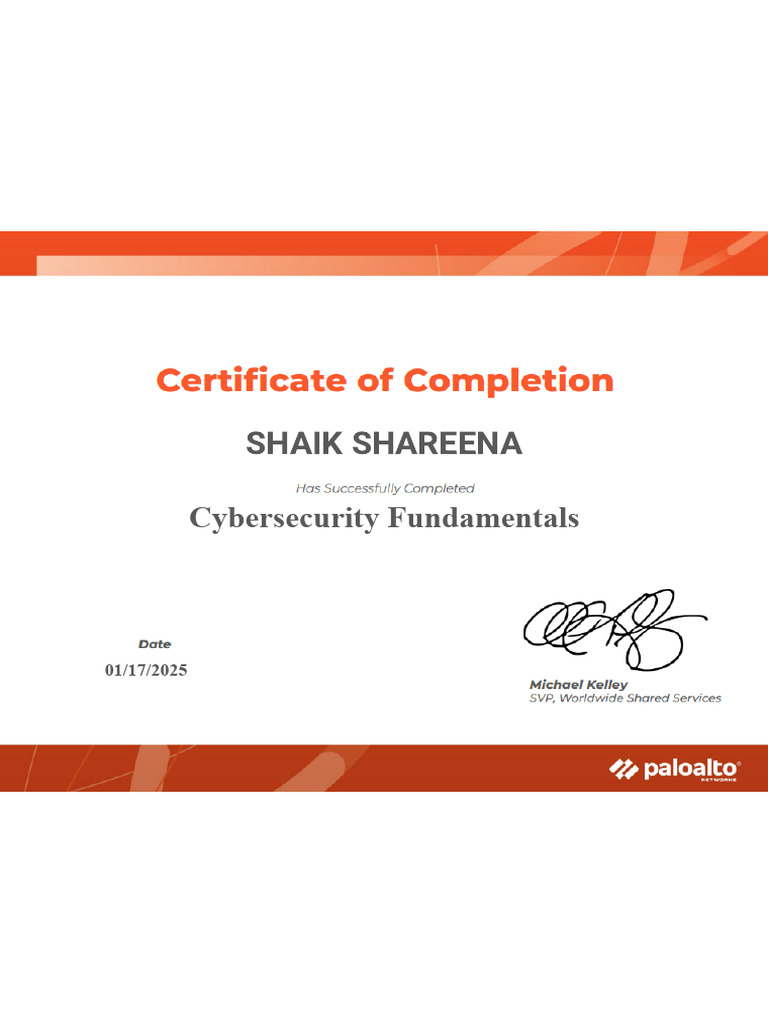Cybersecurity Fundamentals - Beacon | PDF
