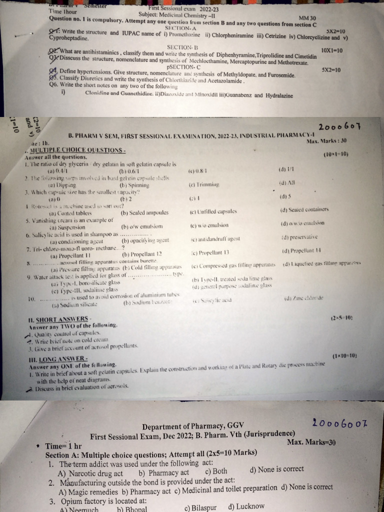 1st Sessional 5th 2022 | PDF