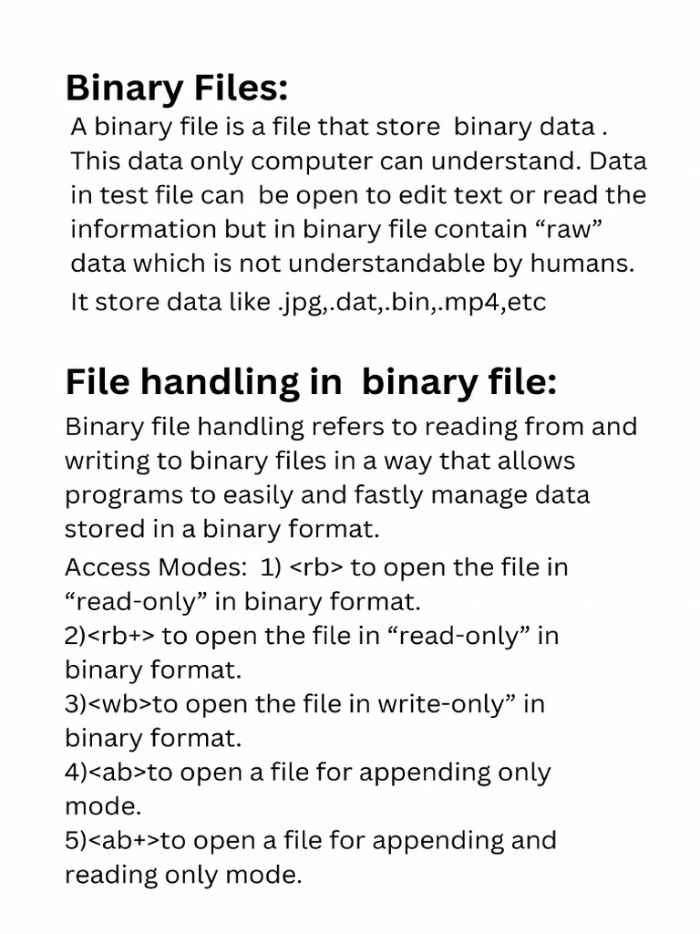 File Handling | PDF