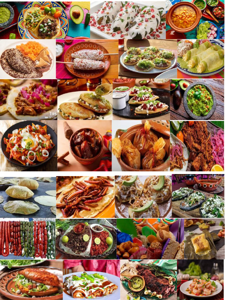 Comida Tradicional de México | PDF