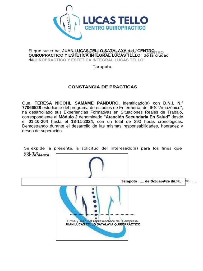 Constancia Roxana | PDF