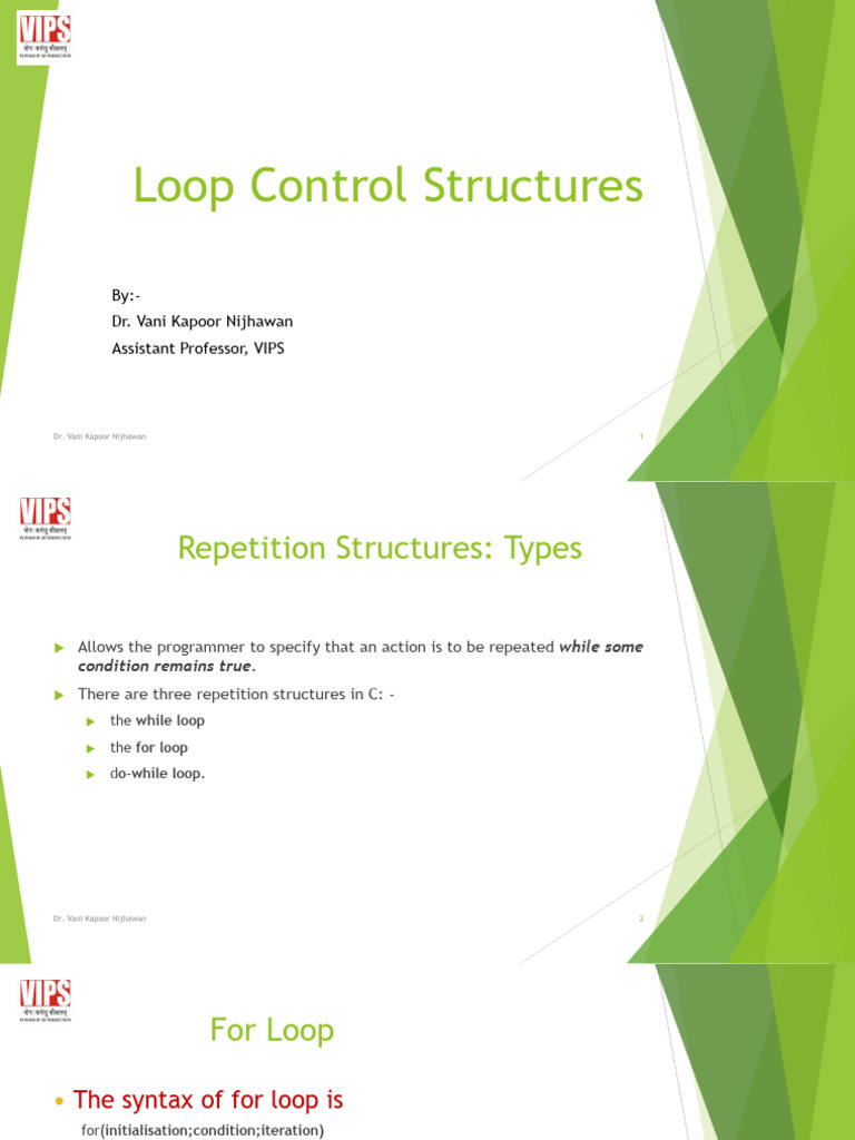 Loop Control Structures-1 | PDF | Functional Programming | Software Development