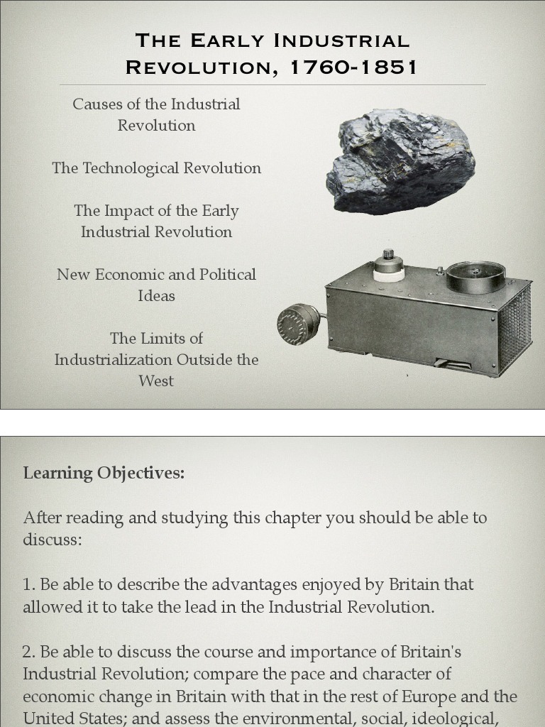 22 The Early Industrial Revolution | PDF