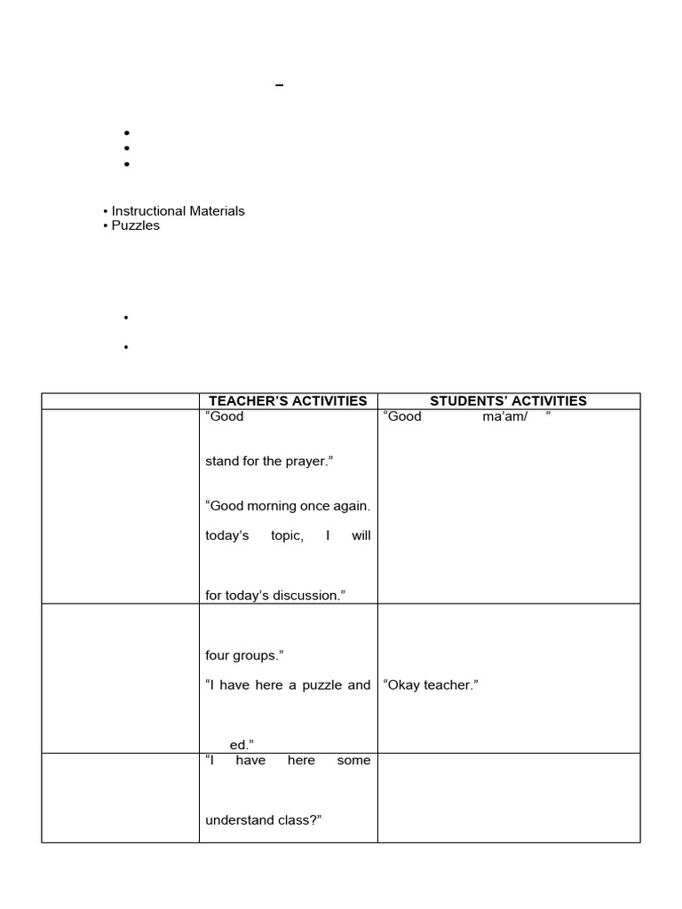 FINAL EPP LESSON PLAN | PDF | Icon (Computing) | Menu (Computing)