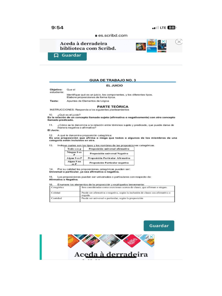 Logica 3 Guia Resuelta | PDF