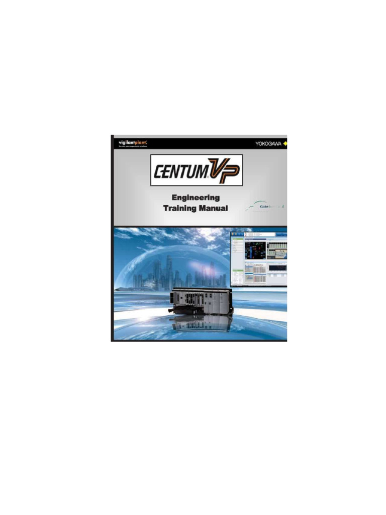 Manual Oficial de Treinamento Centum VP Yokogawa | PDF | Janela (informática) | Entrada/Saída