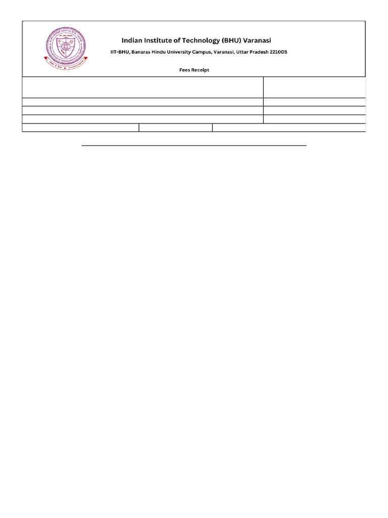 Mess_Fee_8thsem | PDF