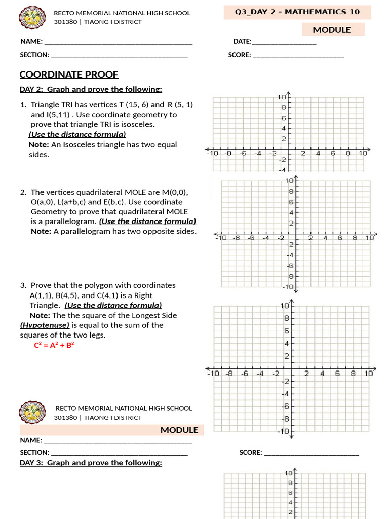 COORDINATE-PROOF_DAY-2-3 | PDF