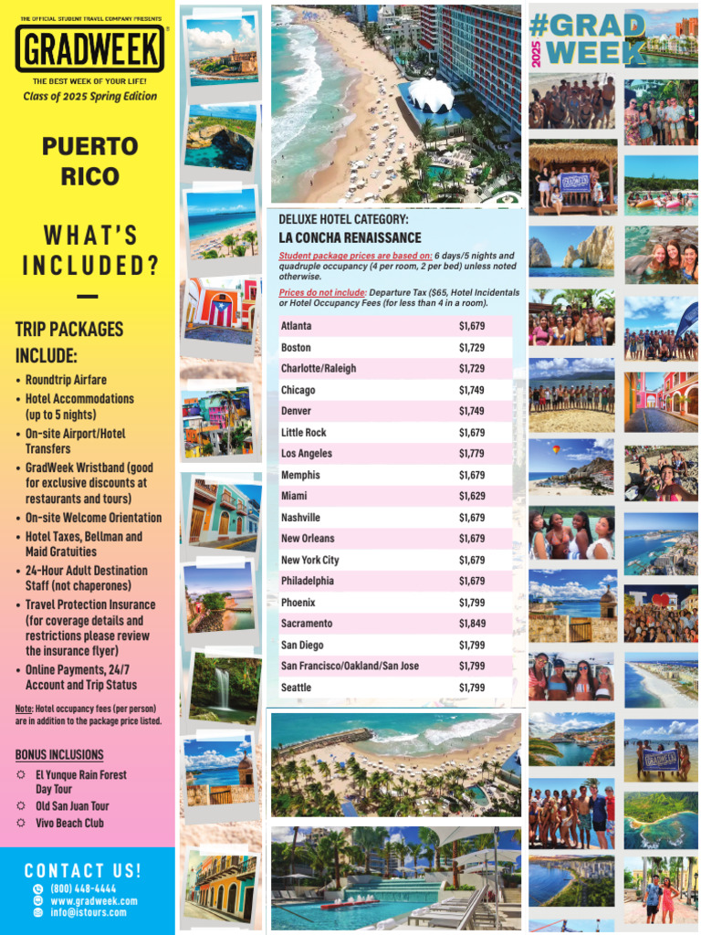 2025 Puerto Rico Flyer.65dc06593ac9e2.60463136 | PDF | Credit Card | Fee