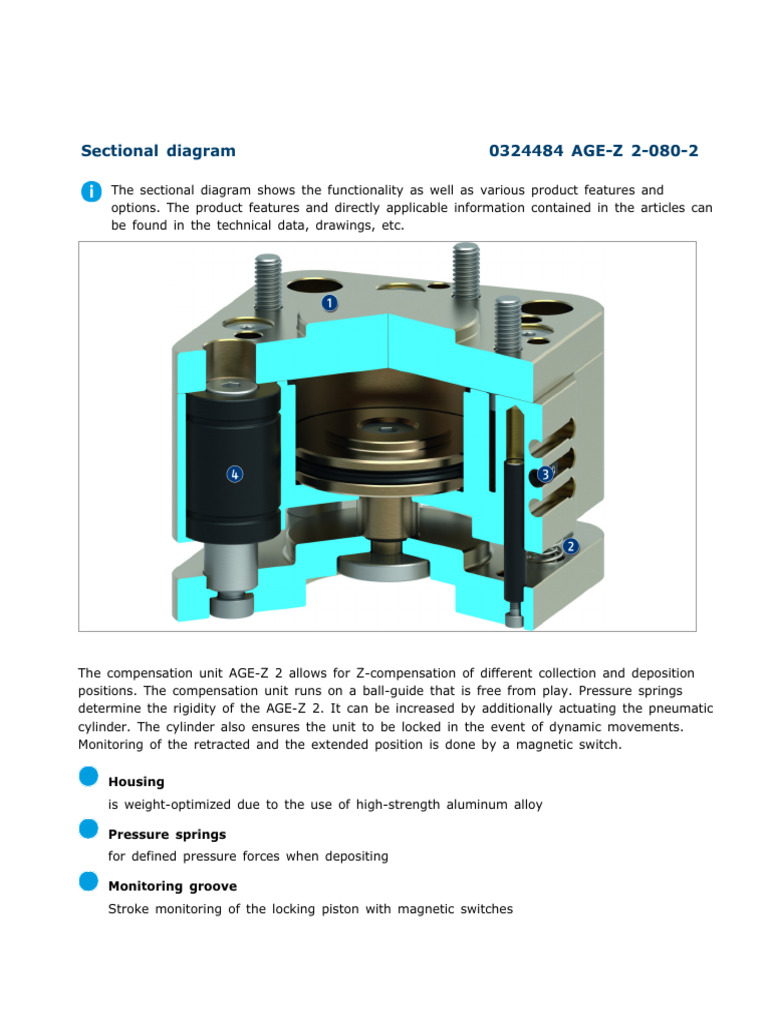 Sectional Diagram 0324484 AGE-Z 2-080-2 | PDF
