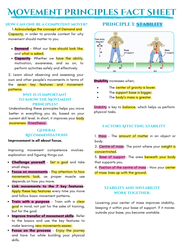 Movement Principles Updated 2 | PDF | Anatomical Terms Of Motion
