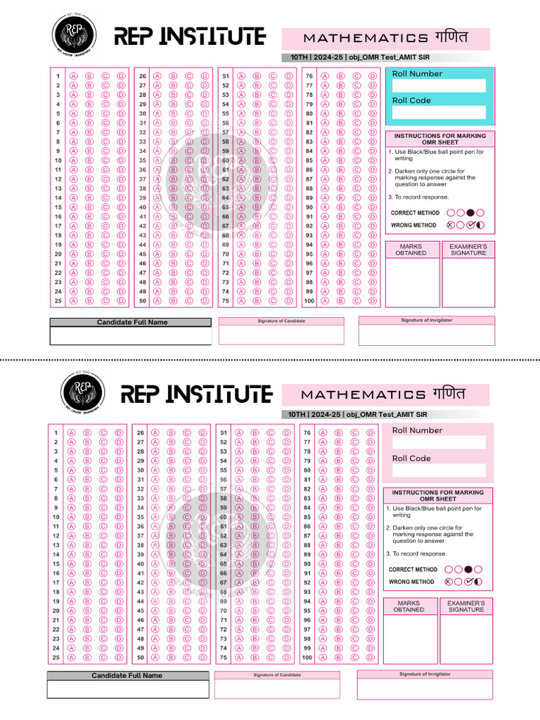 Copy of OMR, REP - 2.pdf - 20250123 - 125712 - 0000 | PDF