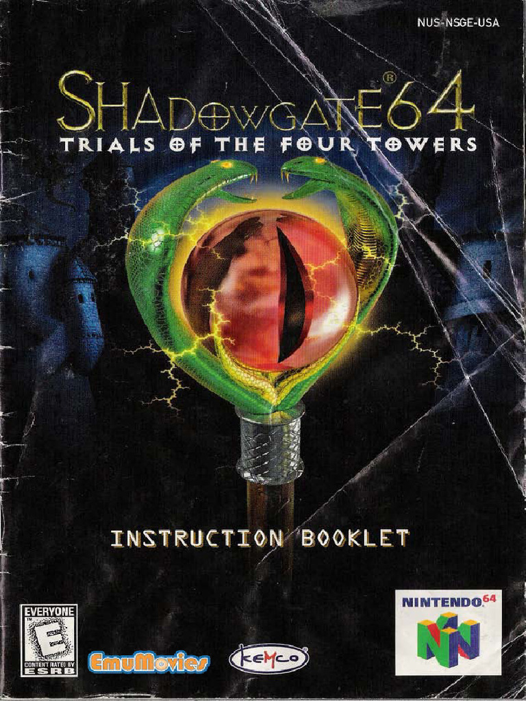 Shadowgate 64 - Trials of the Four Towers (USA) (En,Es) | PDF
