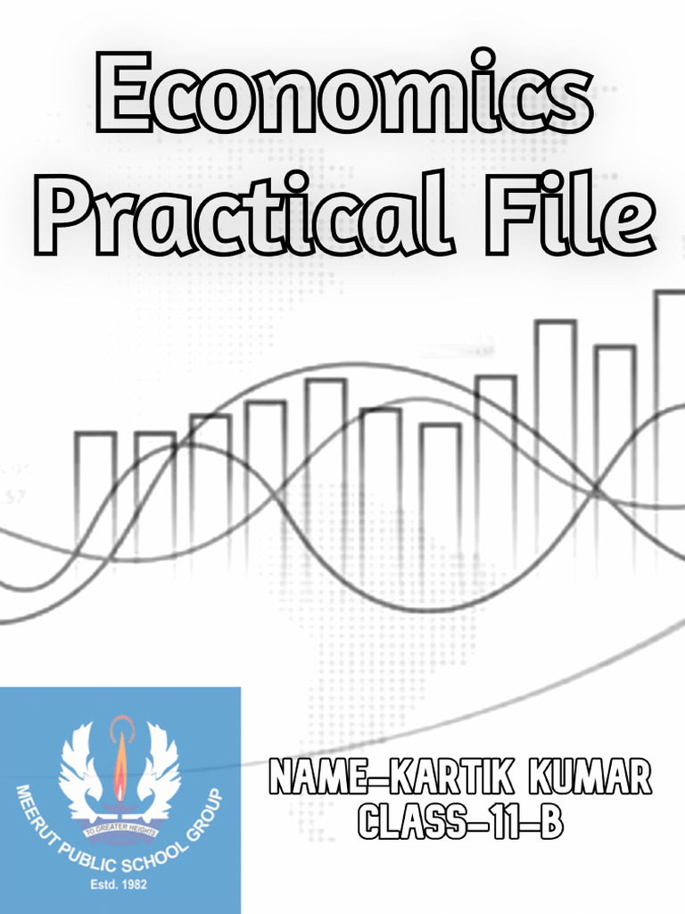 Economics Cover Page | PDF