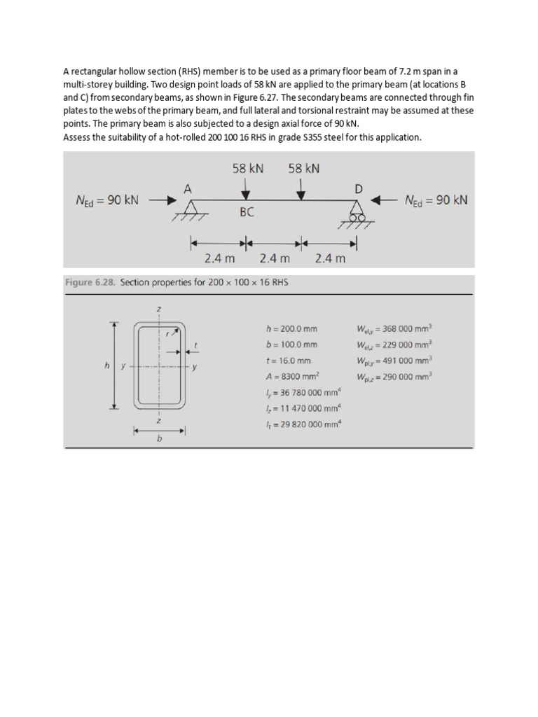 Axial Load | PDF