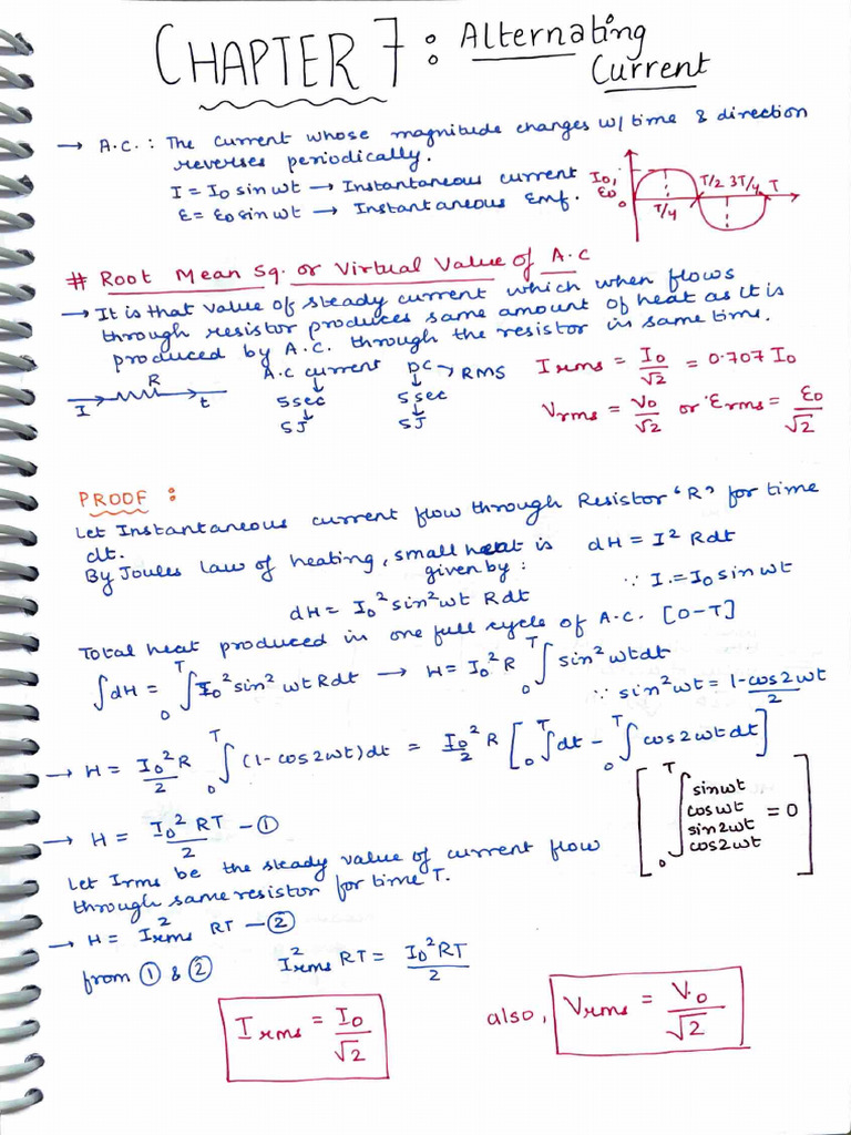 Phasor Analysis in Electrical Circuits | PDF