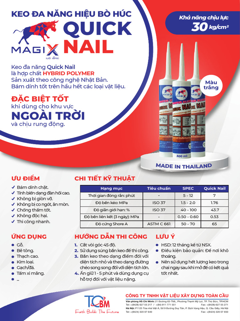 1.1 TCBM Catalog Quick Nail - Vie | PDF