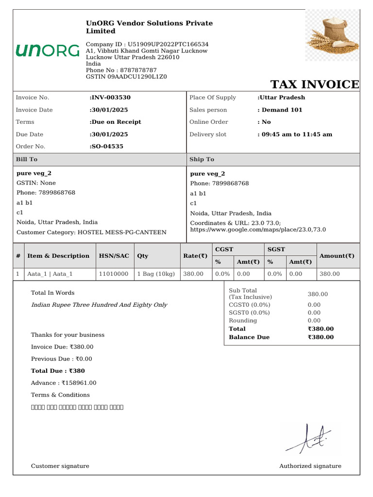 Invoice_4 | PDF | Taxes | Payments