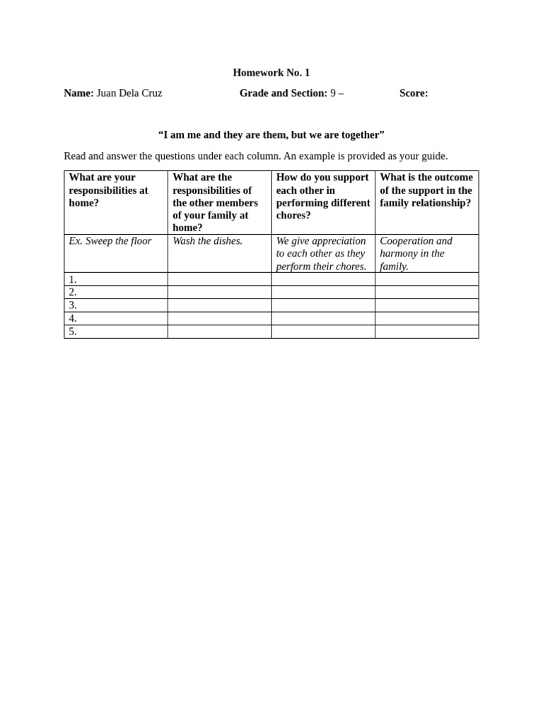 Homework No 1 in ESP | PDF