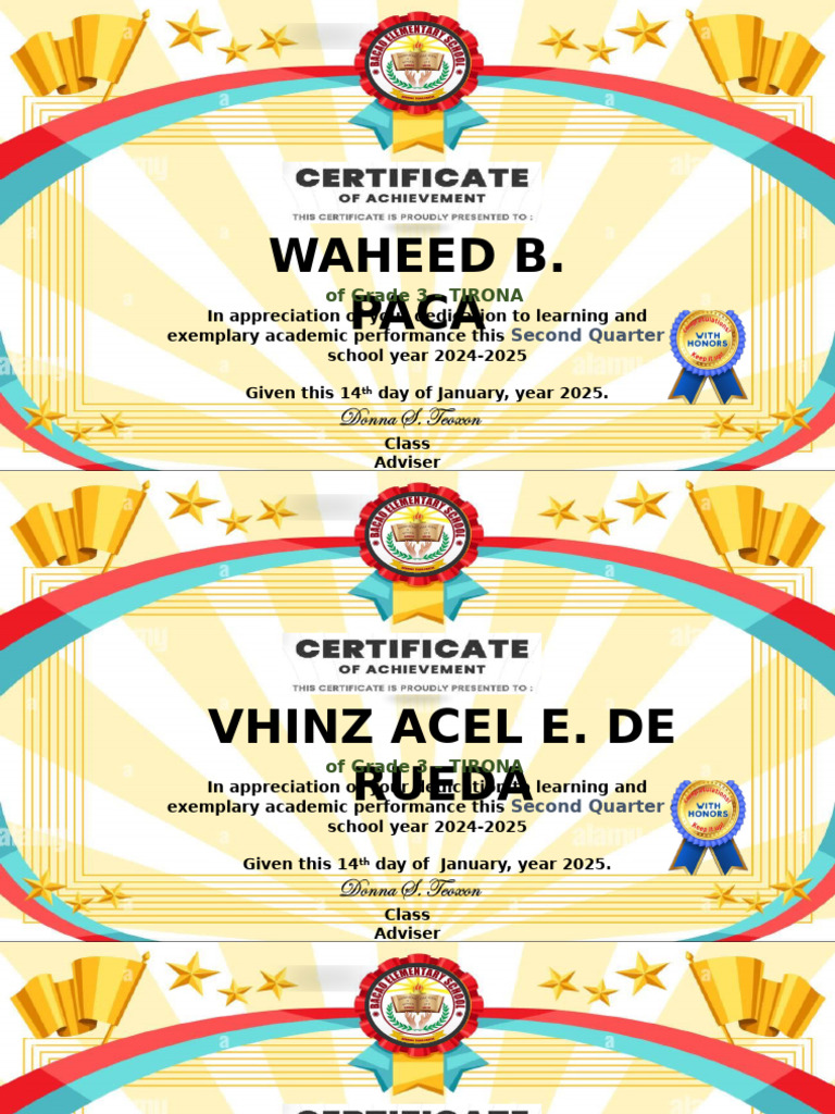 Academic Achiever | PDF