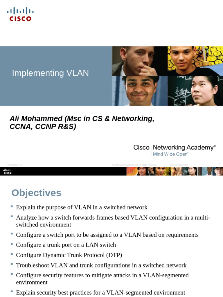 C3-Implementing VLAN Security | PDF | Computer Network | Computer Standards