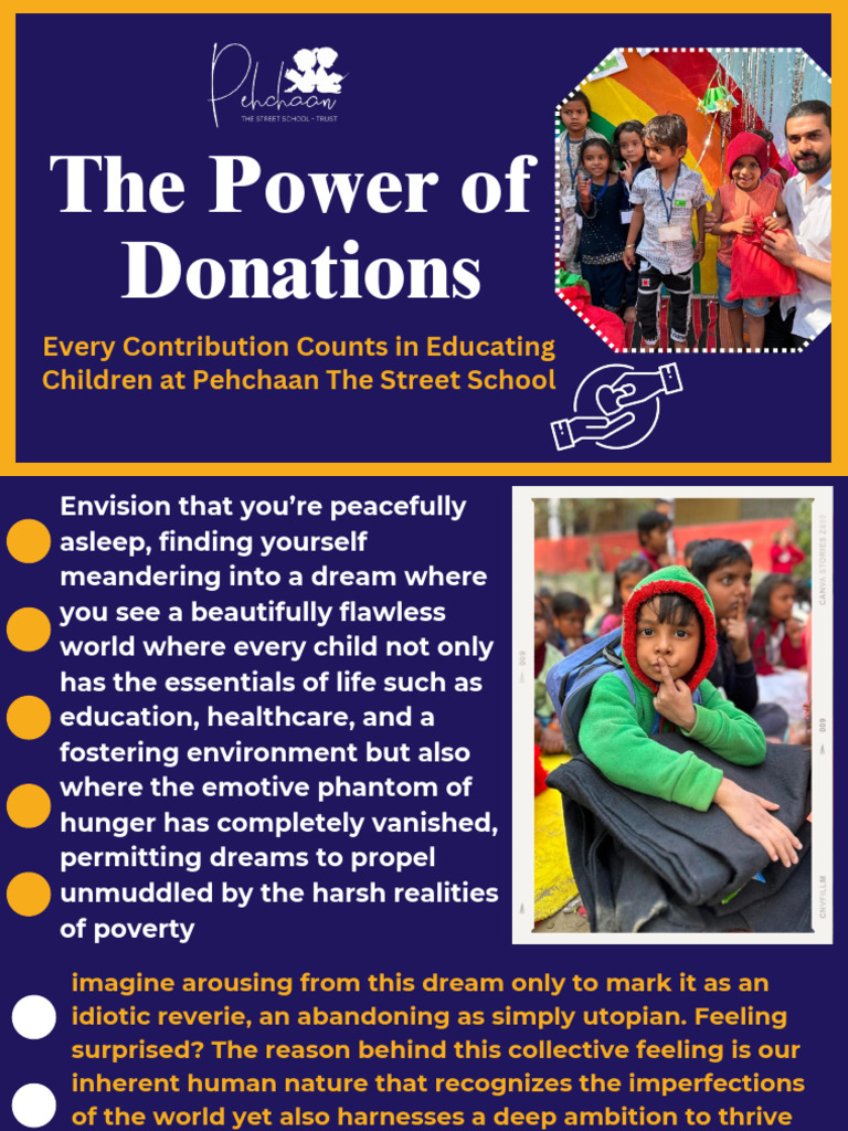 The Power of Donations Every Contribution Counts in Educating Children ...