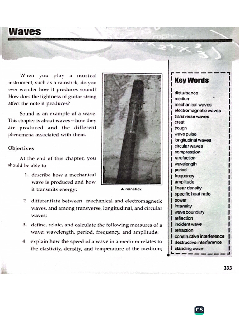 Waves Sound Light | PDF