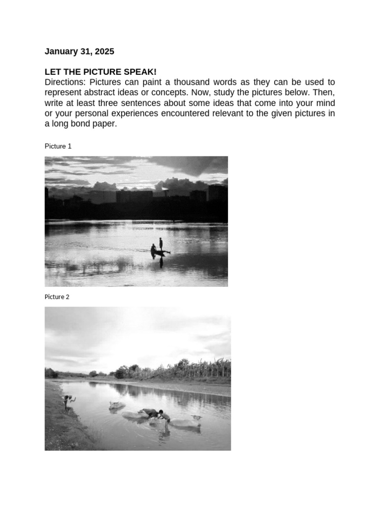 Creative Writing Prompts with Pictures | PDF