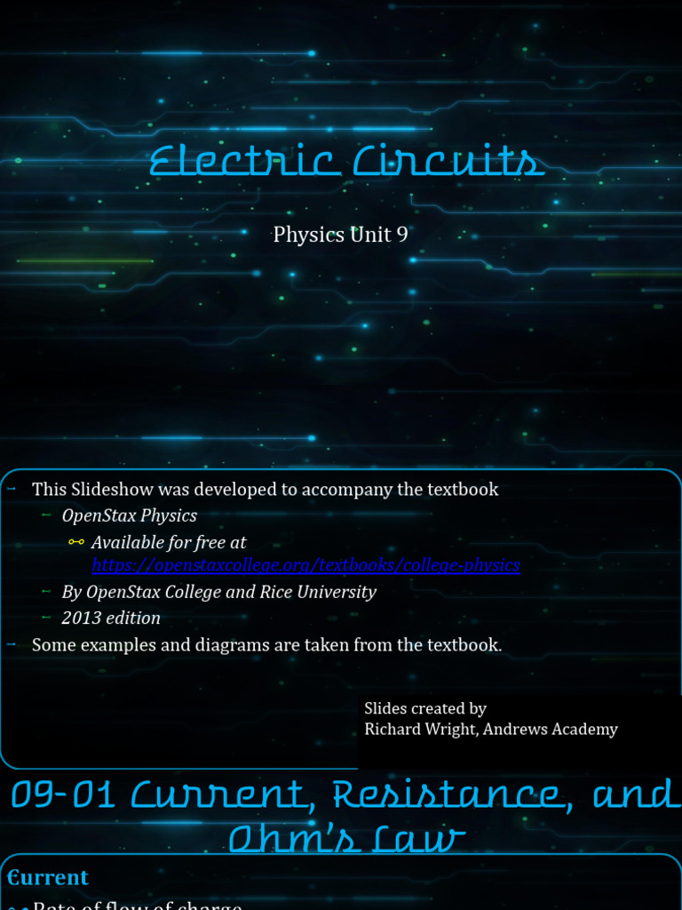 Understanding Electric Circuits Basics | PDF | Series And Parallel ...