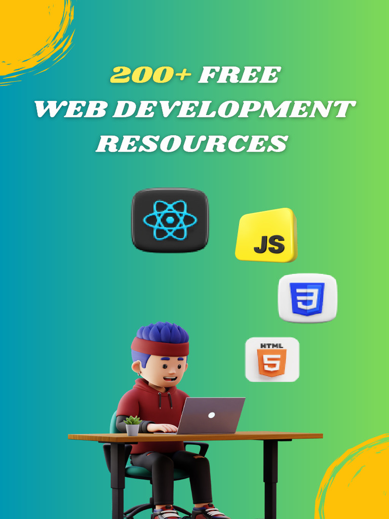 200+ Free Resources On Web Developments | PDF | Html5 | Web Design