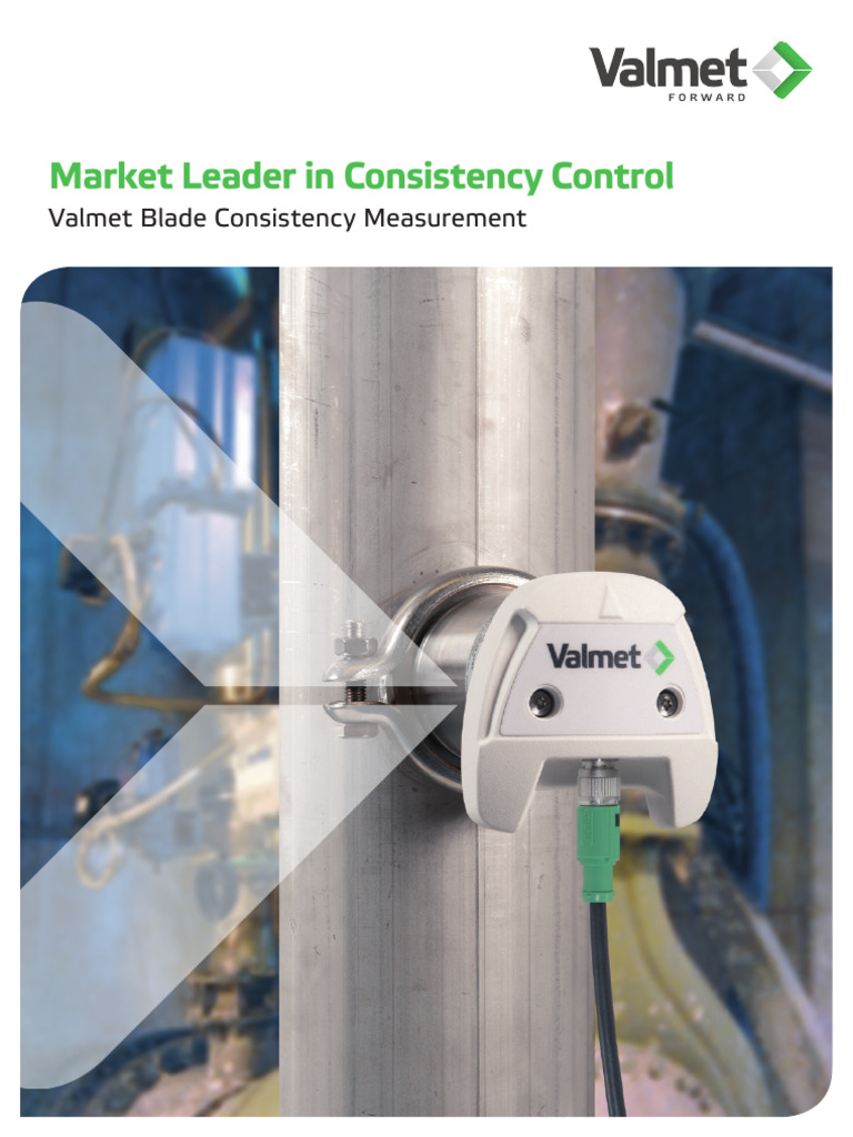 Valmet Blade Consistency Measurement | PDF | Sensor | Pulp (Paper)