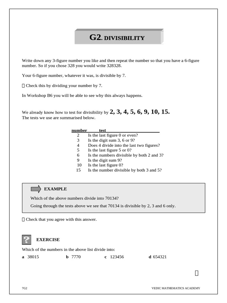 Reviewer For E III Divisibility - Docx Version 1 | PDF | Number Theory | Discrete Mathematics