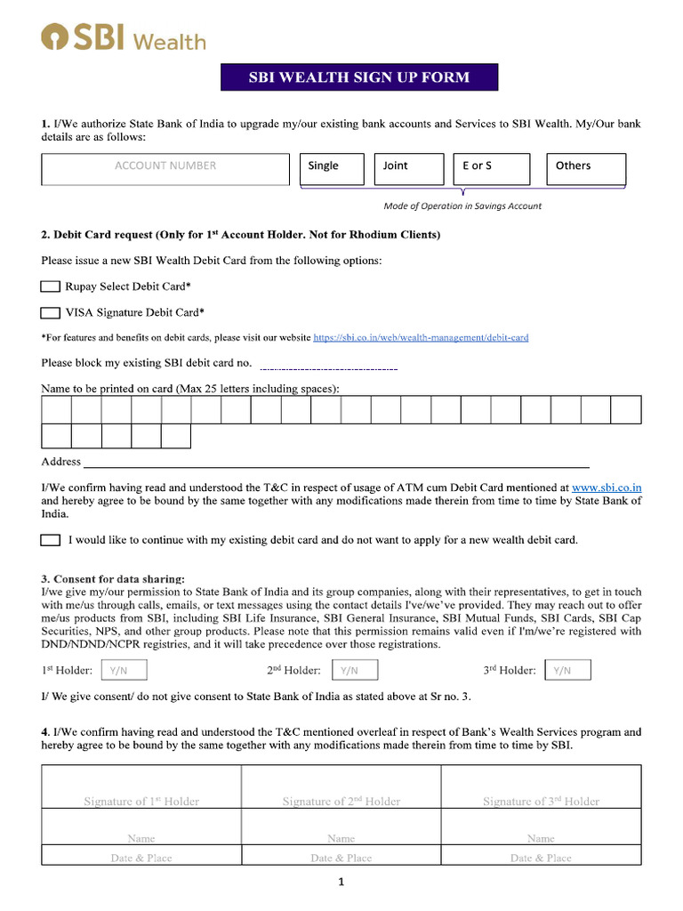 wealth form new | PDF | Investing | Risk
