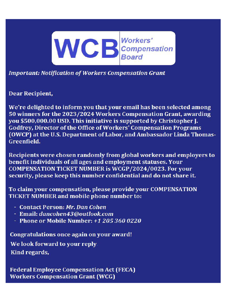 Workers Compensation DOCU | PDF