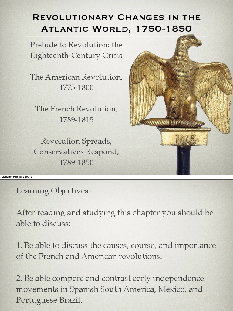 Atlantic Revolutions: 1750-1850 Insights | PDF | Reign Of Terror | Napoleon