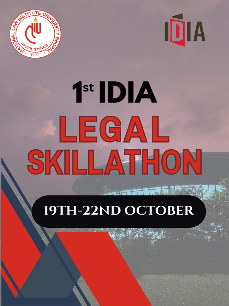 1st Idia Virtual Legal Skillathon 2024 | PDF | Alternative Dispute Resolution | Judge
