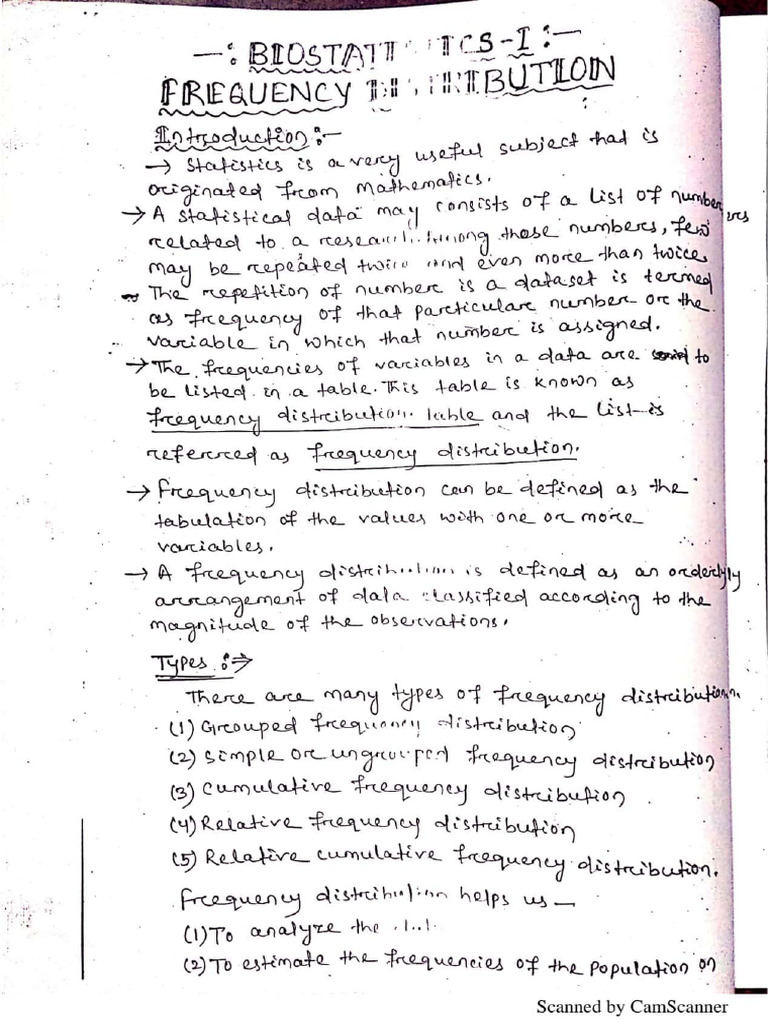 Biostate Notes | PDF