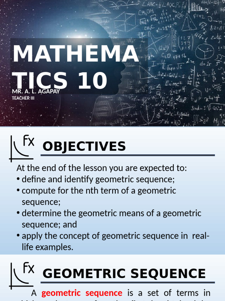 Understanding Geometric Sequences | PDF | Elementary Mathematics ...