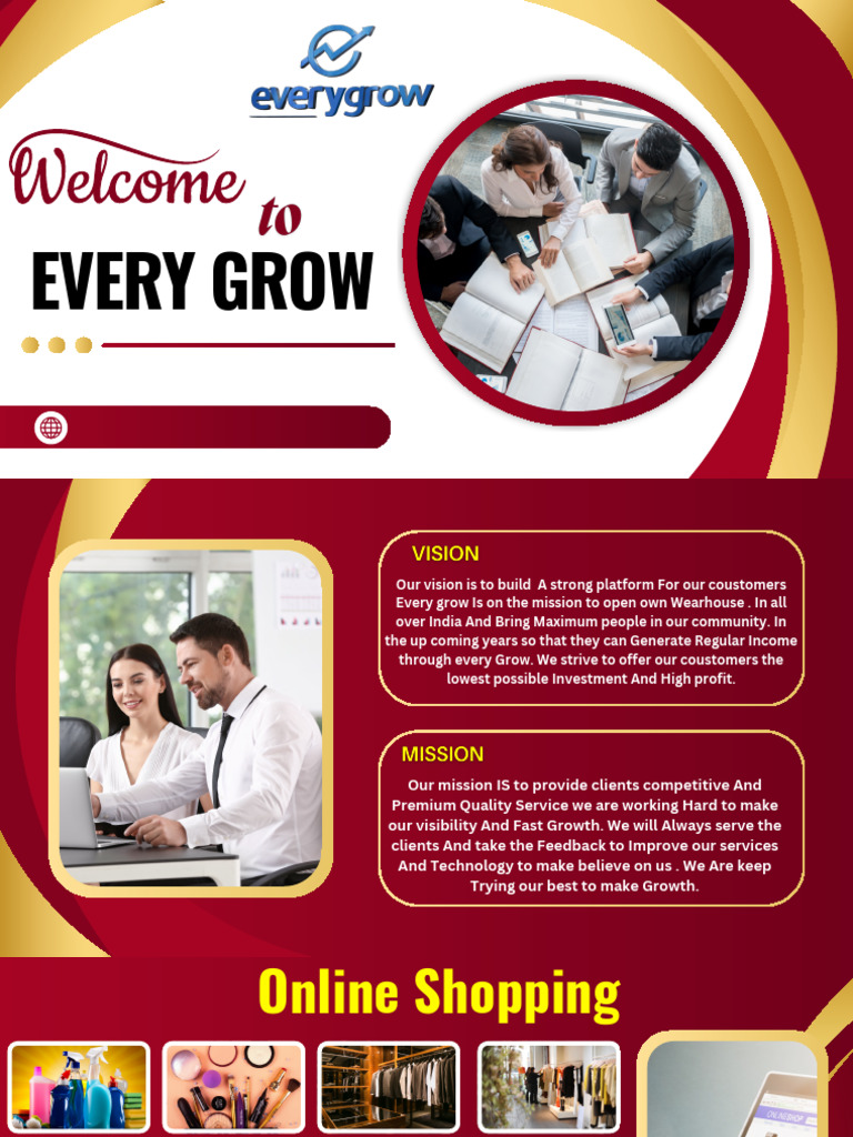 Every Grow: Join for Income Opportunities | PDF