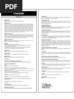 Zofran Drug Card | PDF | Pharmacology | Medical Treatments